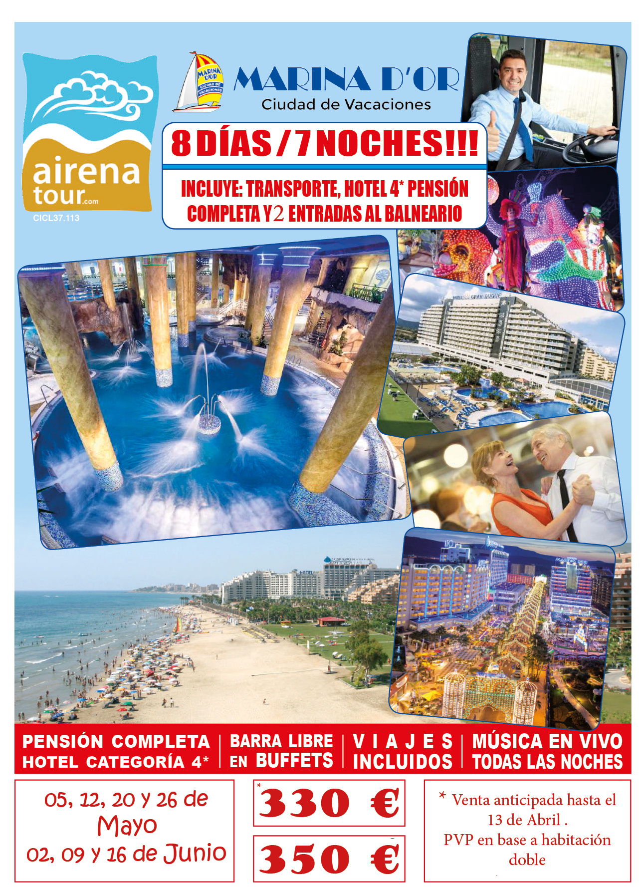 MARINA D`OR | Airena Tour